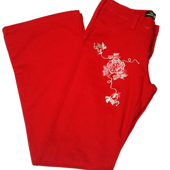 Virgin Only | Pants & Jumpsuits | Red Rose Jeans | Poshmark